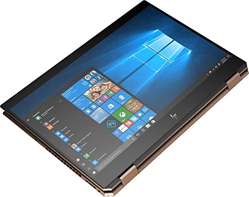 HP Newest Spectre x360 15t Touch AMOLED 10th Gen Intel i7-10510U with Pen, 3 Years McAfee Internet Security, Windows 10 Professional, Warranty, 2-in-1 Laptop PC (16GB, 1TB SSD, Dark Ash)