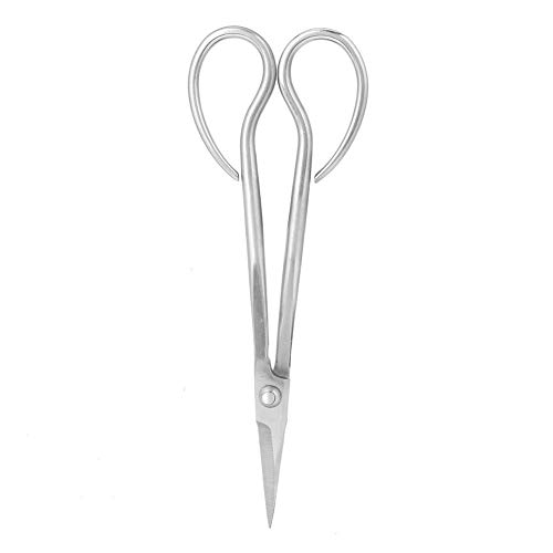 A sixx Stainless Steel Scissors,Bonsai Scissors Bonsai Shear Long Handle Scissors 185mm Japanese Bonsai Garden Tool Starter Kit Tian Bonsai Tools