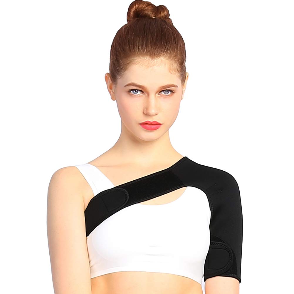 28" to 40"Shoulder Brace,Adjustable Shoulder Rest Relieve Pressure Shoulder Brace, Arm Injury Prevention Stabilizer Sleeve Wrap Shoulder Brace Aid, for Dislocation Joint and Tear Pain, Shoulder S