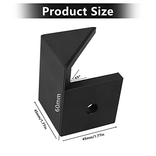 45 Degree Angle Marker, Aluminum Alloy Center Finder, Woodworking Right Angle Marker Woodworking Pen Center Finder Line Drawing Scriber Woodworking Tool