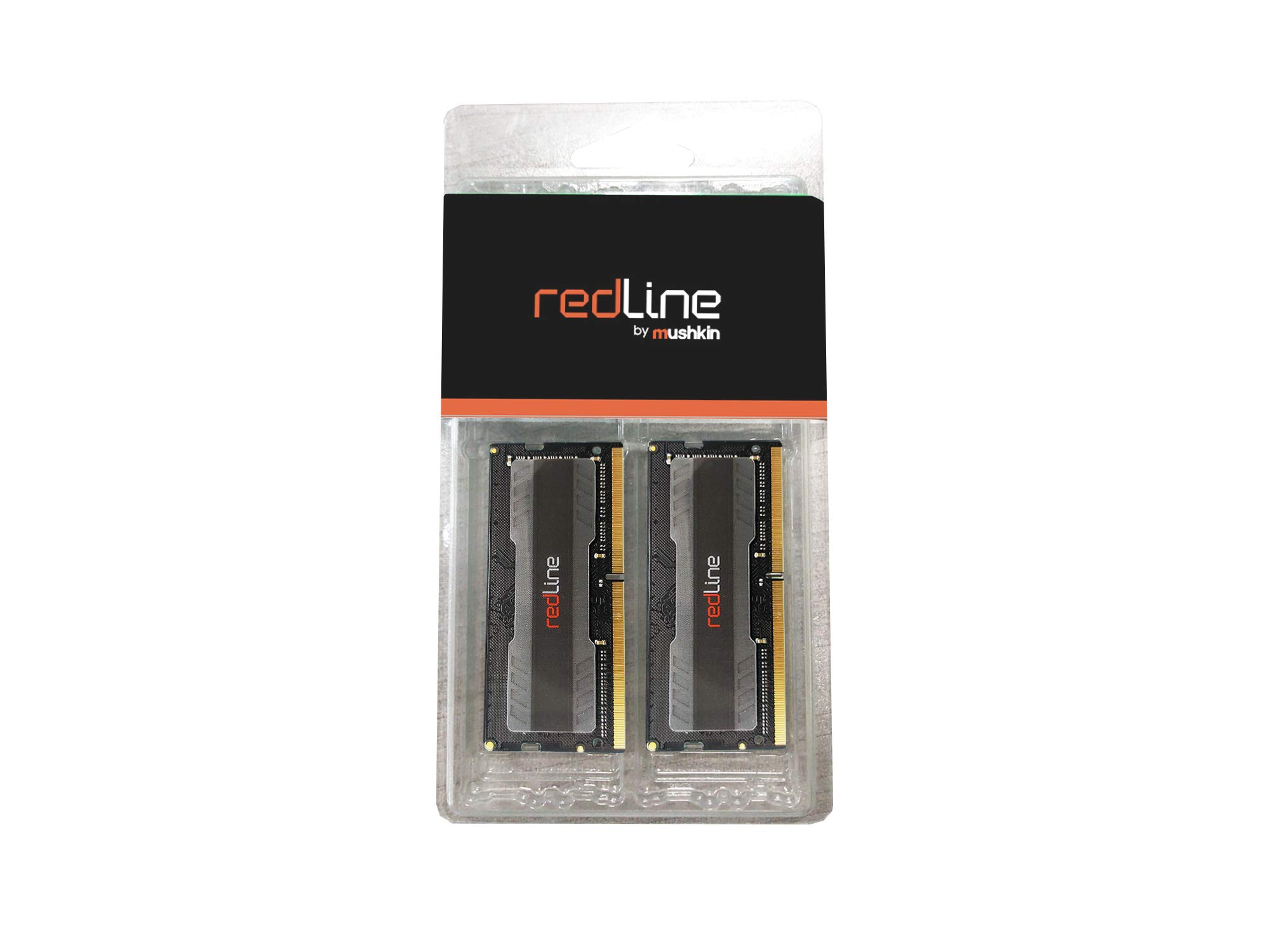 Mushkin Redline Notebook – DDR4 Gaming Laptop DRAM – 64GB (2x32GB) SODIMM Memory Kit – 3200MHz (PC4-25600) CL-16 – 260-pin 1.35V RAM – Dual-Channel – Low-Voltage – (MRA4S320GJJM32GX2)