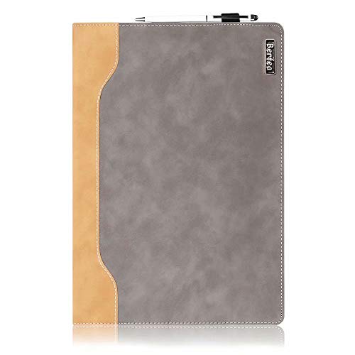 Berfea Stand Case Cover Compatible with Dell Latitude 7430 7420 7410 7400 5430 5420 5421 Laptop 14 Inch Notebook Protective Case Sleeve,with Cooling Bracket (326x215mm,Gray)