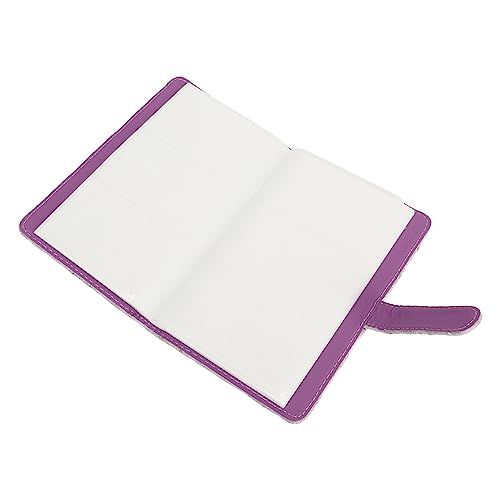 3in Transparent Photo Album Book for Fujifilm Mini 12 - Purple Lace Flower Pattern