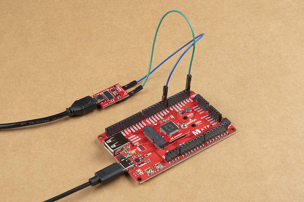 SparkFun MicroMod SAMD51 Processor - Modular Interface Ecosystem Connects SAMD51 microcontroller Processor Board Compatible with Various Carrier Board peripherals