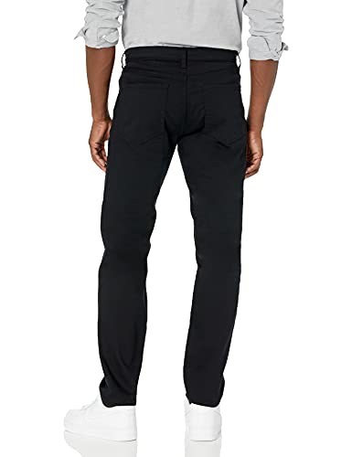 Amazon Essentials Men's Athletic-Fit Stretch Jean, Black, 38W x 32L