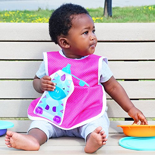 ChooMee SoftSip Food Pouch Tops | Orange Aqua + Purple Travel case | Prevent Spills and Protect Childs Mouth
