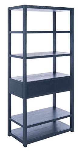 Safavieh Home Collection Johni Navy and Gold 5-Shelf Storage Etagere