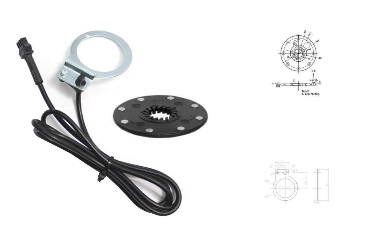 26" Fat Tire Ebike Rear Wheel Conversion Kit, 48V 1000W 1500W Fat Wheel Rear Drive Hub Motor Electric Bicycle Conversion Kit for 4.0 Tire Snow Bicycle