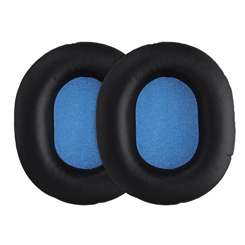 kwmobile Replacement Ear Pads Compatible with Sennheiser HD8 / HD8 DJ / HD6 Mix - Earpads Set for Headphones - Black