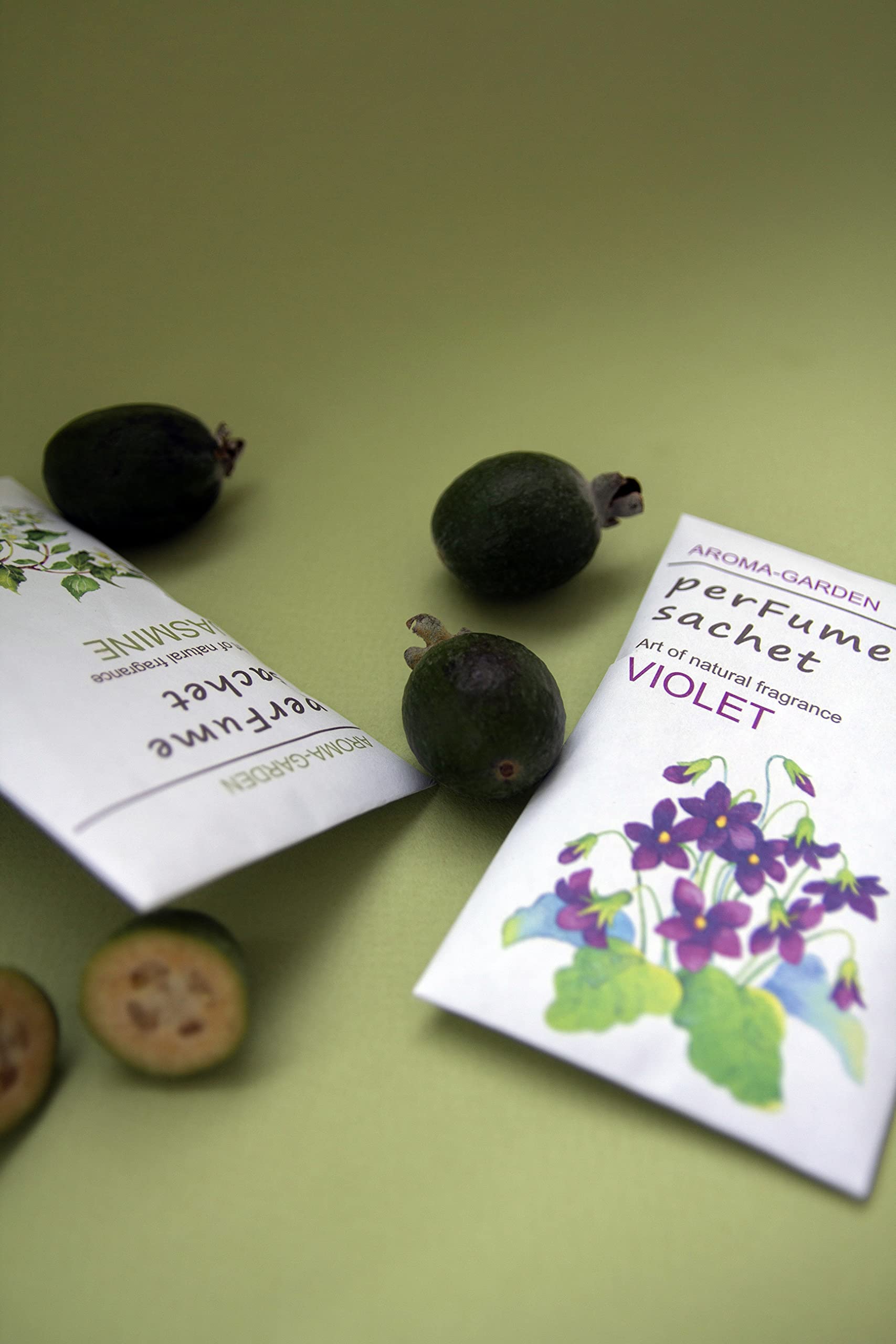 Aroma-Garden Scented Sachet, 12 Pack -Spring Break- Home Fragrance Sachets for Drawers, Closets, Room. Scented Sachet Violet & Jasmine.