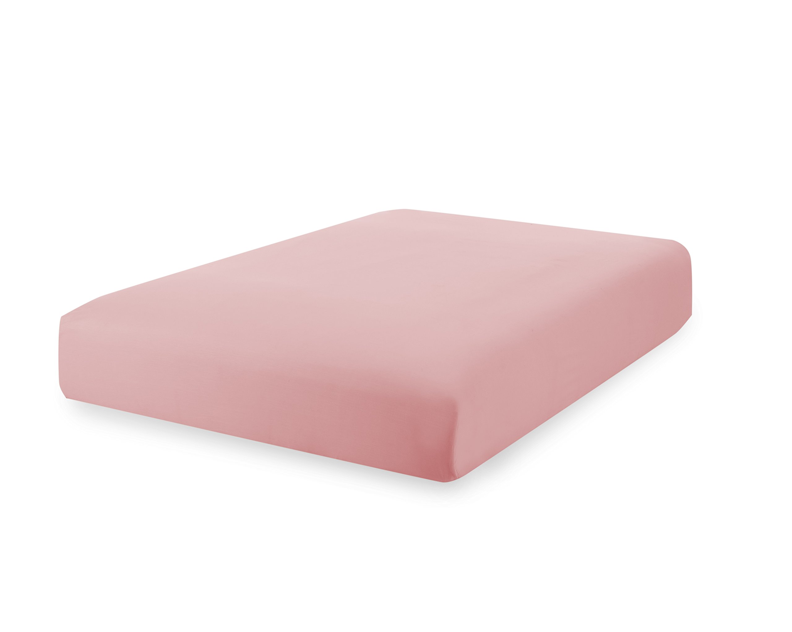 Superity Linen Fitted Sheet - 100% Cotton Crib Size Mattress Cover - Soft, Smooth, and Comfortable - 200 Thread Count - Bed Sheet Stretches to 7 inches for Snug Fit.