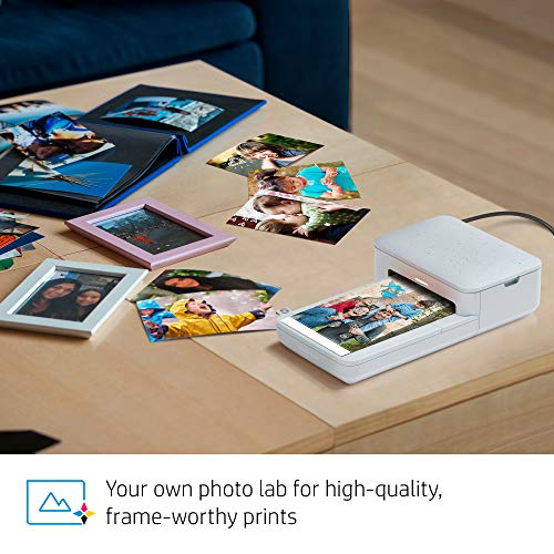 HP Sprocket Studio Photo Printer β Personalize & Print, Water- Resistant 4x6" Pictures (3MP72A)