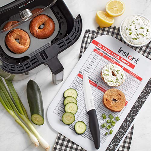 Instant Vortex Official Cutting Mat with Air Fryer Cook Times, 10x14-Inch