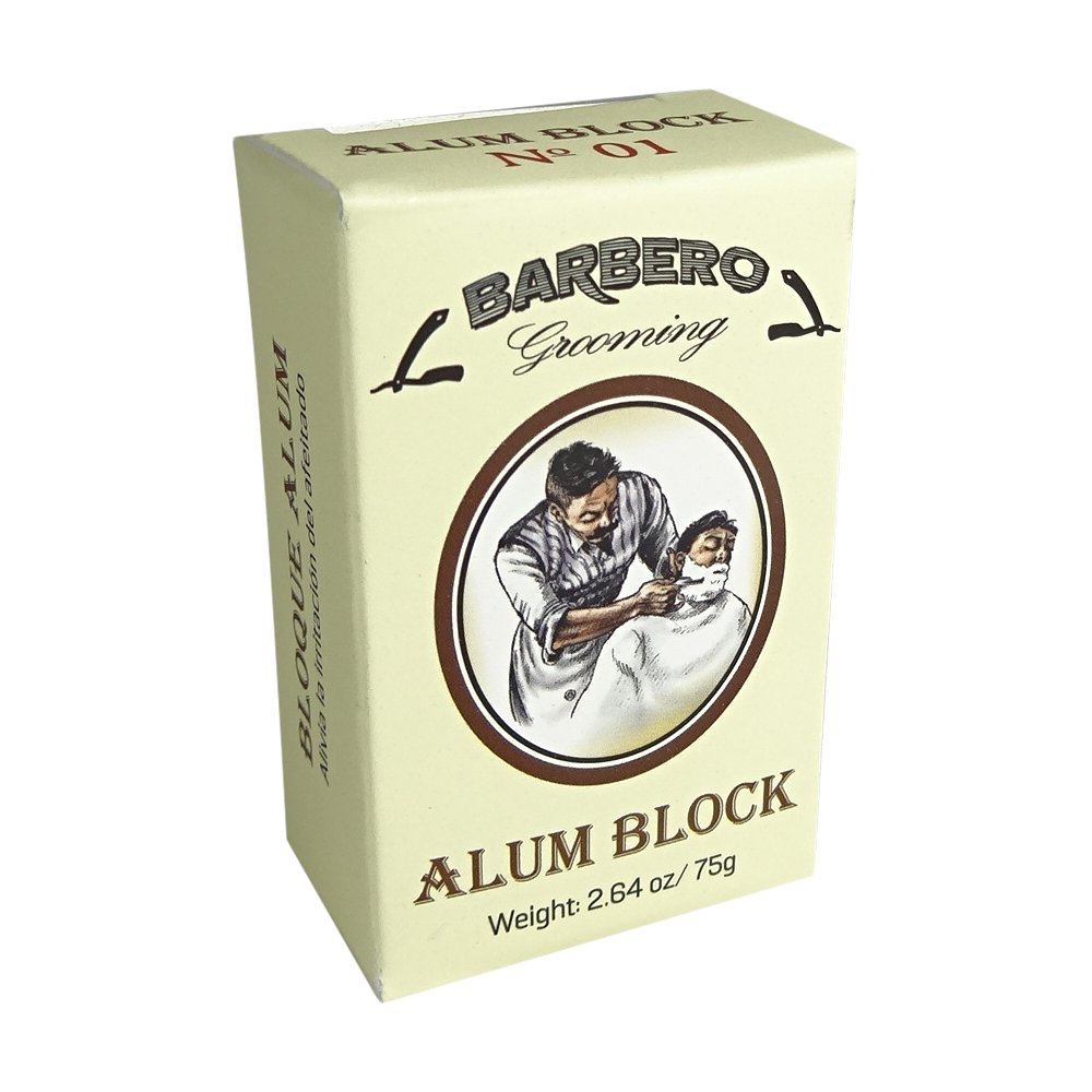 Barbero Alum Block 2.64 oz / 75 g Pack of 6