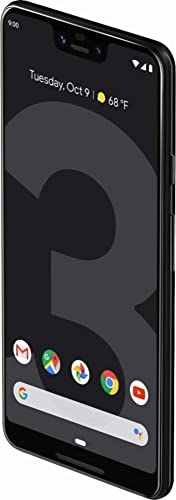 Google Pixel 3 XL 64GB Unlocked GSM & CDMA 4G LTE Android Phone w/ 12.2MP Rear & Dual 8MP Front Camera - Just Black (Renewed)