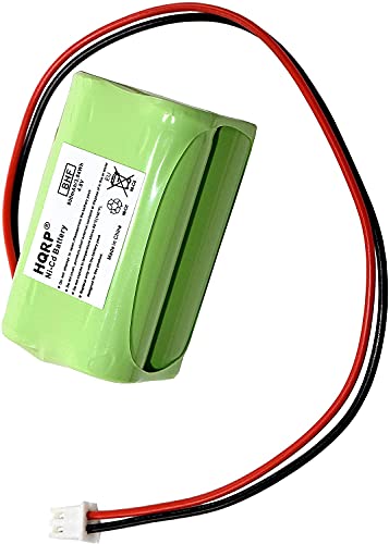 HQRP 5-Pack 4.8V Backup Battery Compatible with D-AA650BX4, E-XP2RBW, ANIC1117, D-AA500 BL93NC487 BL93NC484 BAA48R BL93NC487 BL93NC484 BAA48R Lithonia E-conolight Unitech Systems Replacement