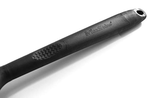 Maxshine Ever So Soft (ESS) Detailing Brush β Excellent Elastic Memory, Bend Recovery, Quality Rubber Handle, Gently Removing Dirt & Dust, No Scratches, 10.3(L) x 1.75(W)
