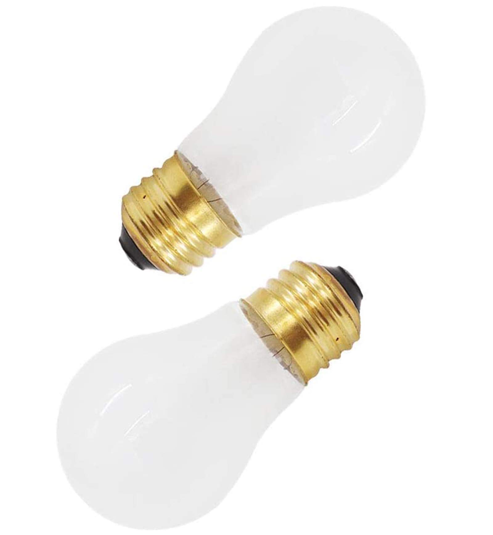 AMI PARTS 8009 Bulb 40w 130v E26 Replacement Light Specially Designed to Withstand Extreme Temperatures Often Used to Light The Inside of Refrigerators and Ranges (2pcs)