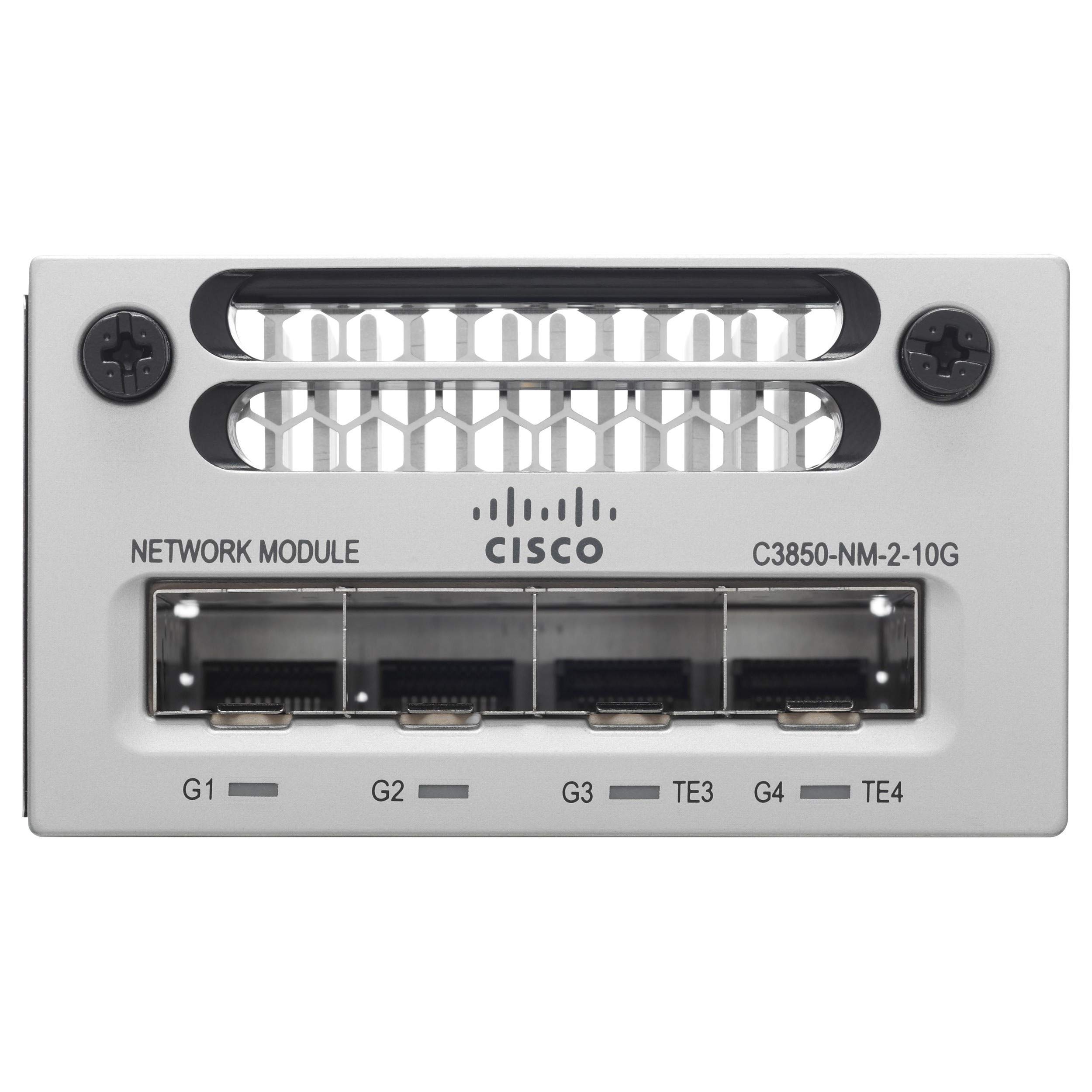 Cisco C3850-NM-2-10G C3850 4 X GB ETH, 2 X 10GGB ETH Module - New Open Box