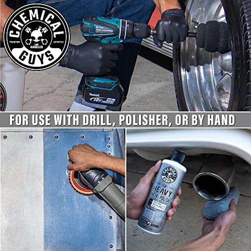 Chemical Guys SPI_402_16, Heavy Metal Polish Restorer and Protectant, 16 Ounce