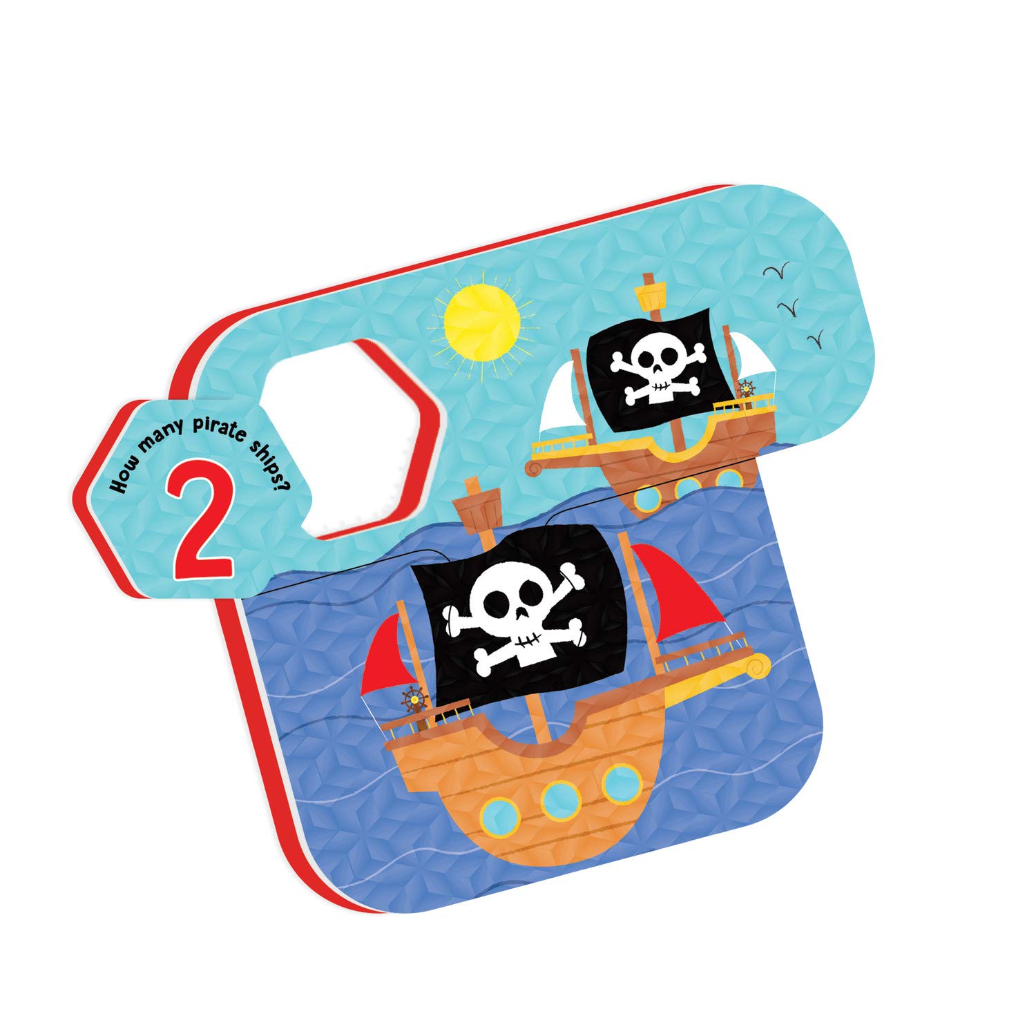 Peaceable Kingdom Playful Pirates Bath Puzzles - Bath Toys for Toddlers β Foam Bath Puzzles for Kids - Fine Motor Skills (17 Pieces, 5 Puzzles)