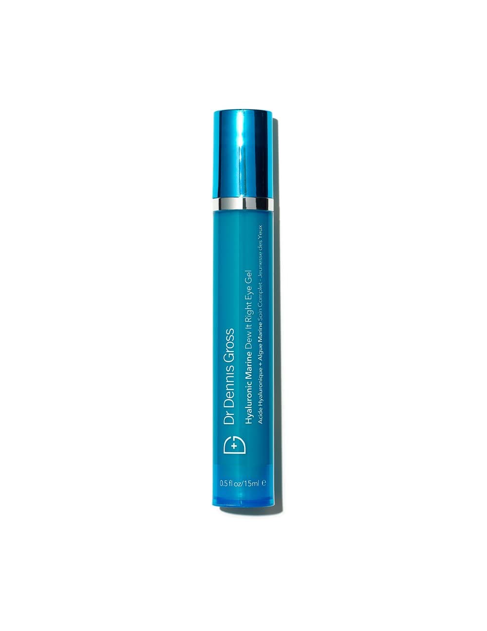 Dr. Dennis Gross Hyaluronic Marine™ Dew It Right™ Eye Gel: for Puffiness, Dark Circles, Dry, and Dehydrated Fine Lines, 0.5 fl oz