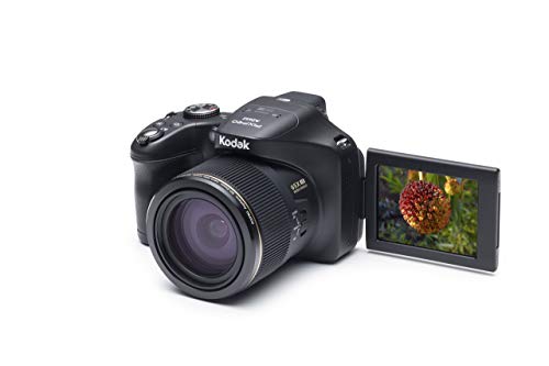 Kodak PIXPRO Astro Zoom AZ652-BK 20MP Digital Camera with 65X Optical Zoom and 3" LCD (Black) (Renewed)