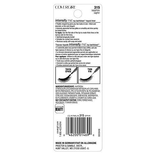 COVERGIRL Intensify Me! Eyeliner, Sapphire, 0.034 Fluid Ounce (packaging may vary)
