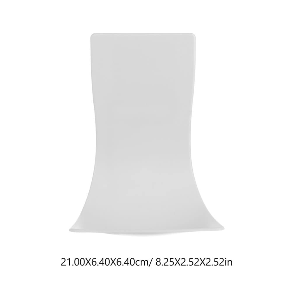 2pcs Soap Dispenser Tray Laundry Scent Boosters Soap Drip Tray Soap Dispenser Drip Tray Hand Wash Dispenser Stand Tap Bracket Wall-mounted Drip Catcher Spray Connector White Abs