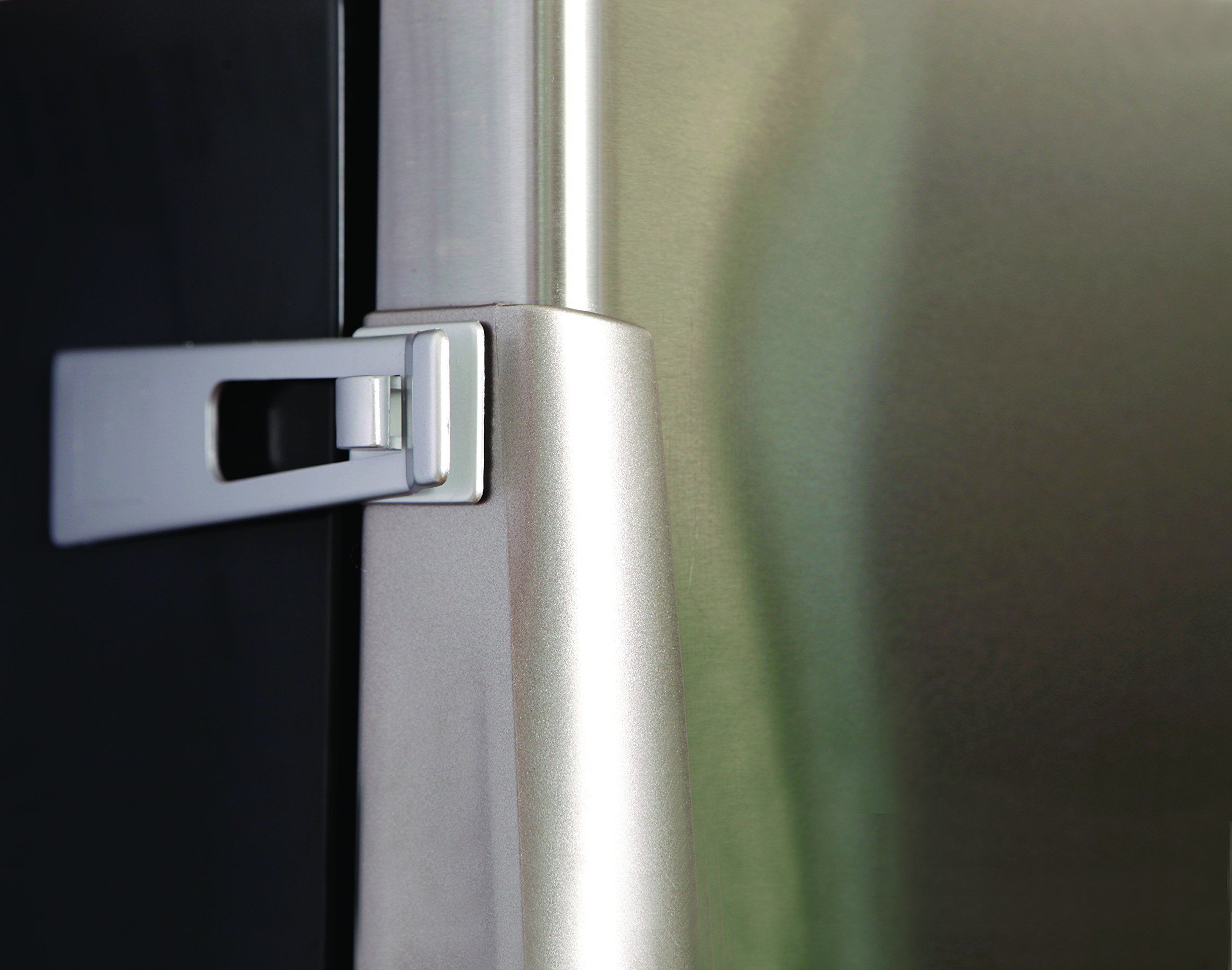Dreambaby Refrigerator Latch, Silver, 2 Pack