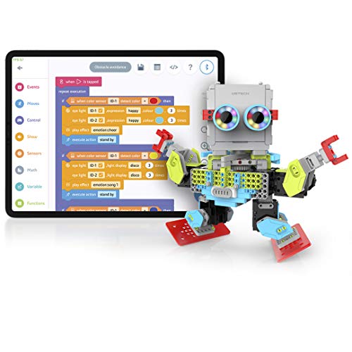 JIMU ROBOT UBTECH MeeBot 2.0 App-Enabled Building and Coding STEM Robot Kit (390 pcs)