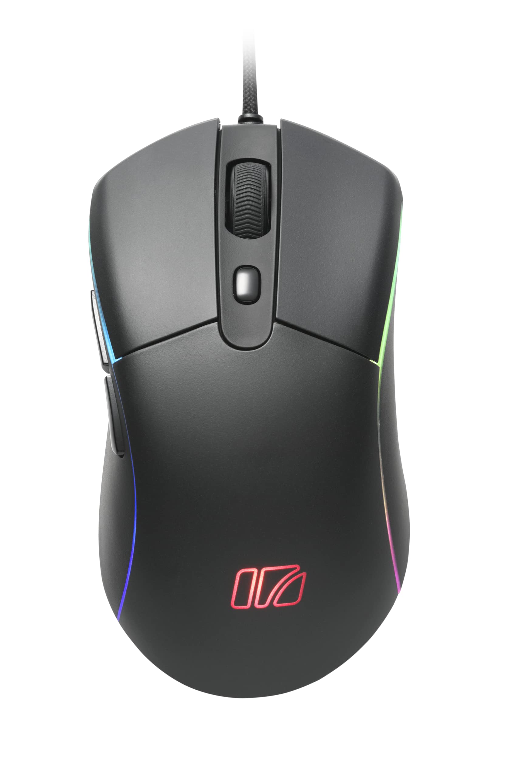 i-rocks M40E Esports Grade Ultralight 62g Performance Gaming Mouse with D2FC-F-K(60MN) Micro Switches, PMW 3389 Optical Sensor (Up to 16,000 DPI) & RGB Lighting