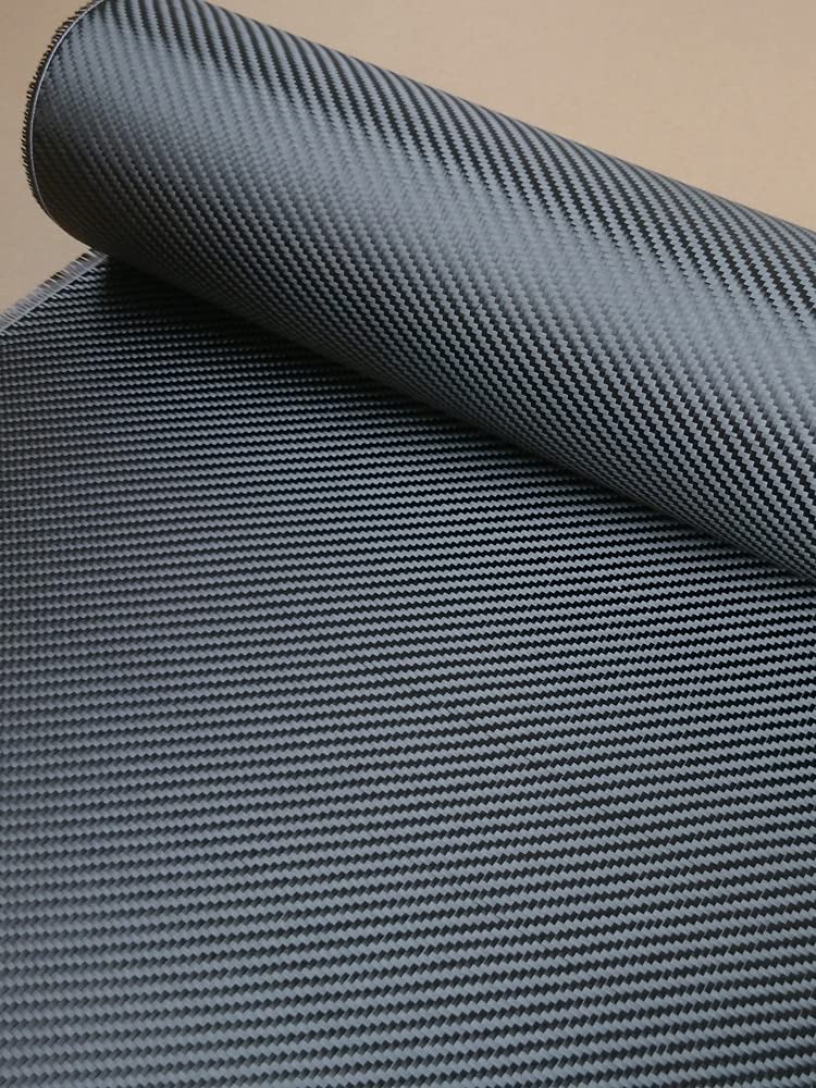 1Pc 50cm Width X 1m Long Carbon Fiber Cloth 3K 200/240gsm Twill Plain 12K Fabric Honeycomb Hybrid Carbon Kevlar Fabric Chopped Yarn (Color : 200gsm Plain)