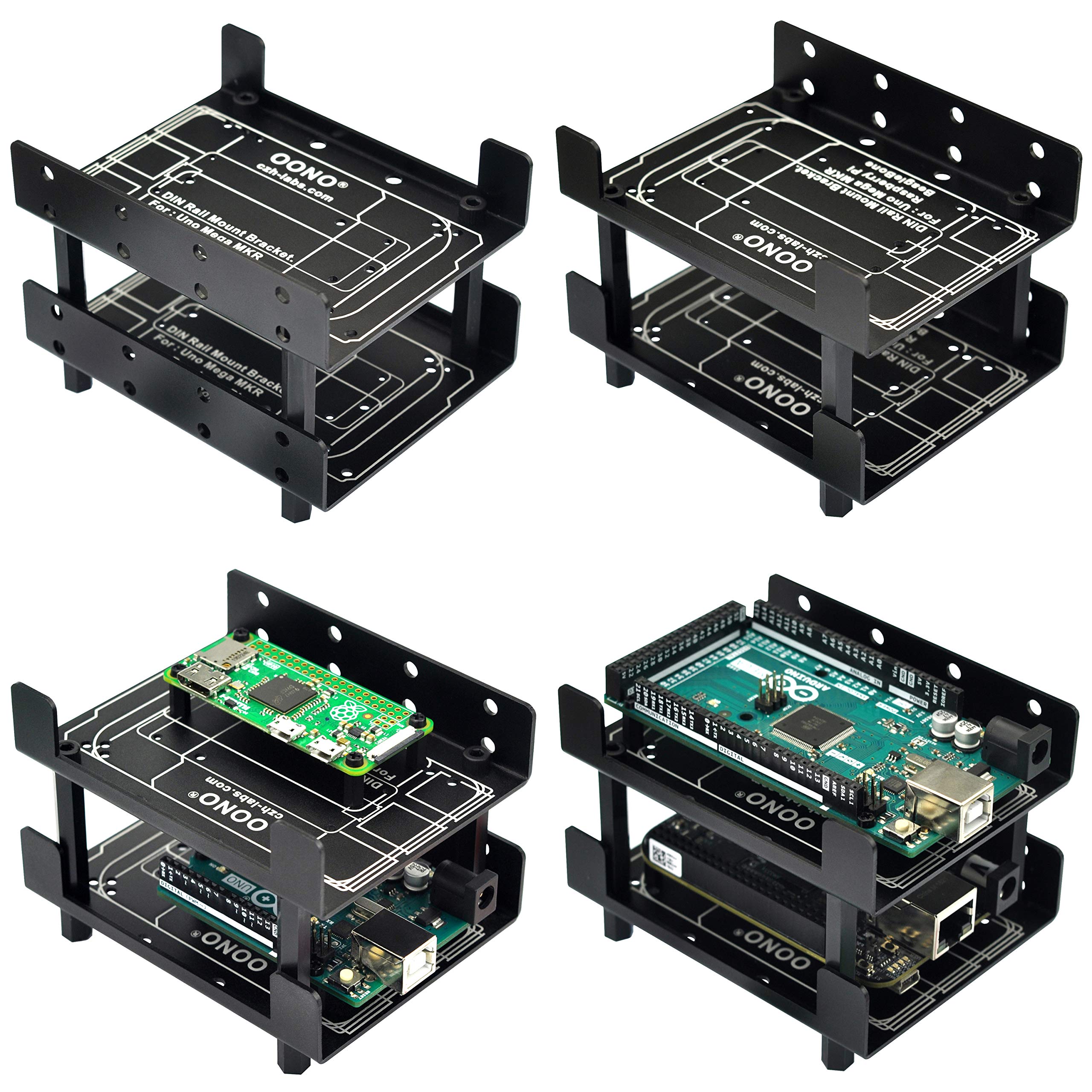 Semi-Enclosed Enclosure Kit for Raspberry Pi BeagleBone Arduino UNO Mega