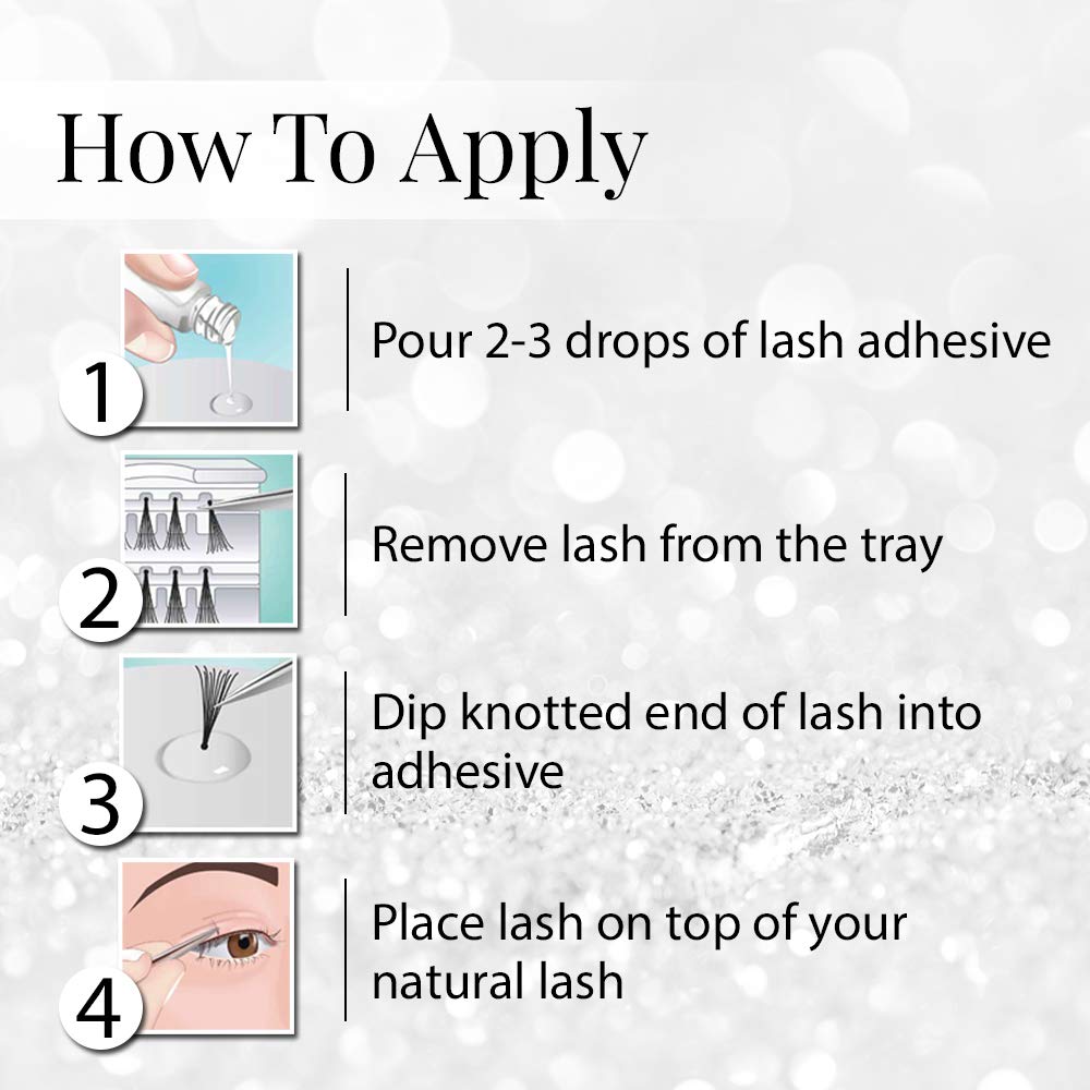 Ardell LashTite Lash Adhesive Dark for Individual Lashes, 0.125 oz