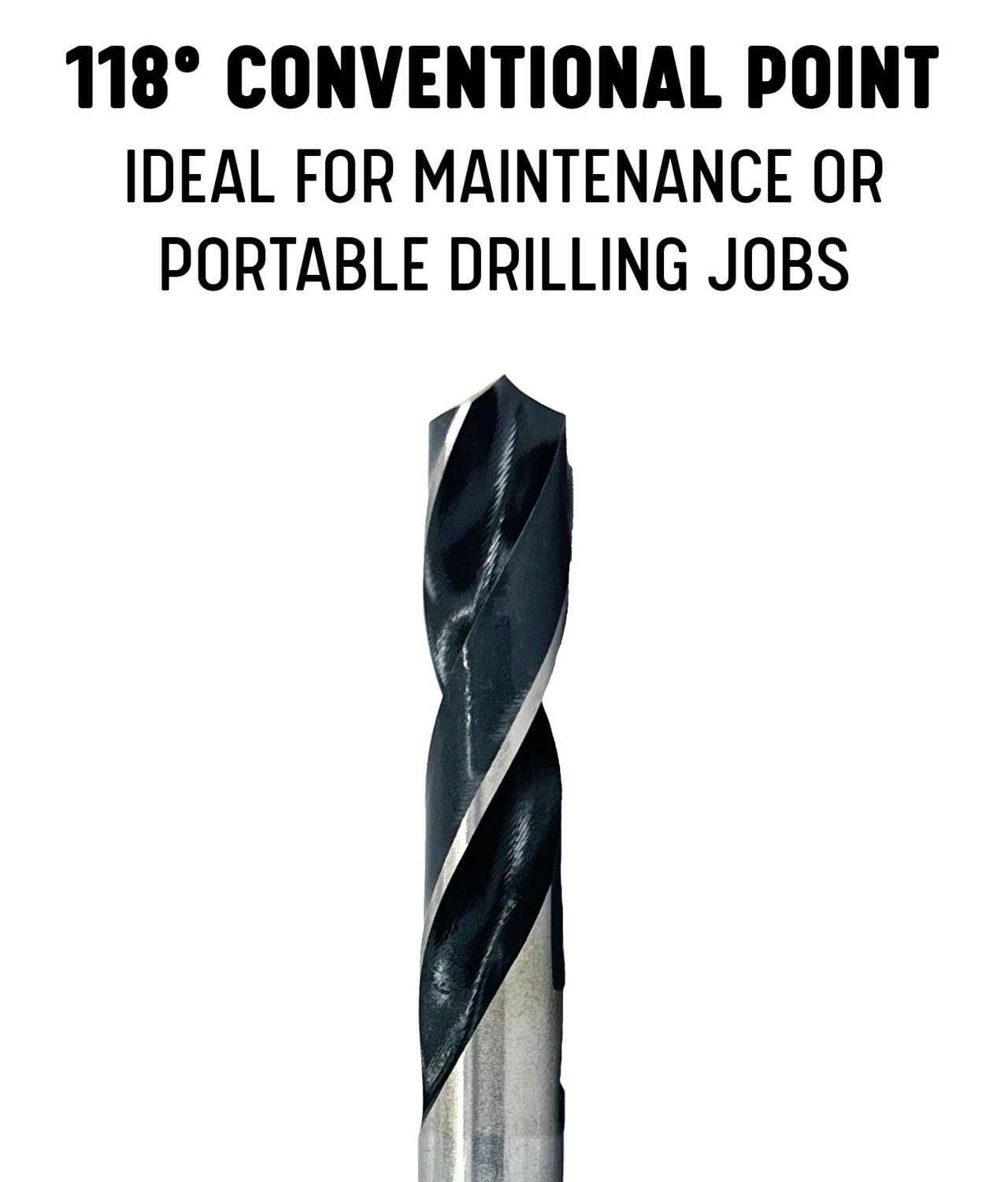 Drill America 3/4" Reduced Shank High Speed Steel Drill Bit with 1/2" Shank, D/ARSD Series