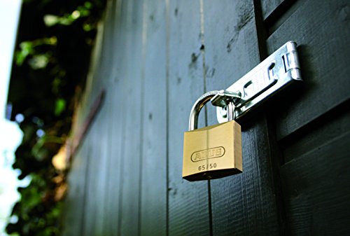 ABUS 65/20 Solid Brass Padlock Keyed Different - Hardened Steel Shackle