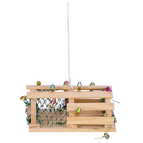 Beachcombers Decorated Lobster Trap Christmas Ornament, 4.25 inch Height