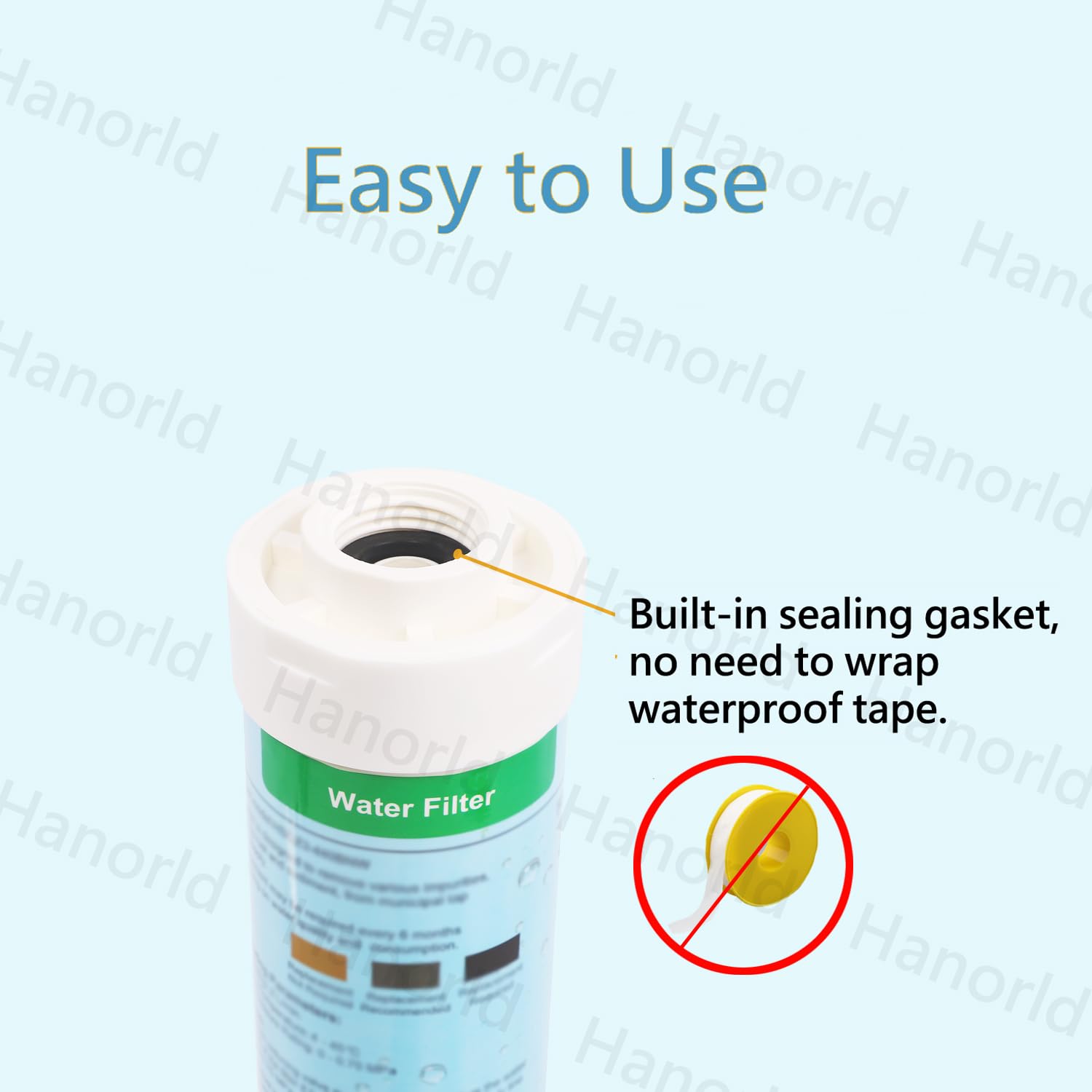 2PCS Toilet Bidet Sprayer Water Filter Replacement for Arofa Black Bidet Sprayer Handheld Toilet HBS02-bidet sprayer Lasts Up to 6 Months