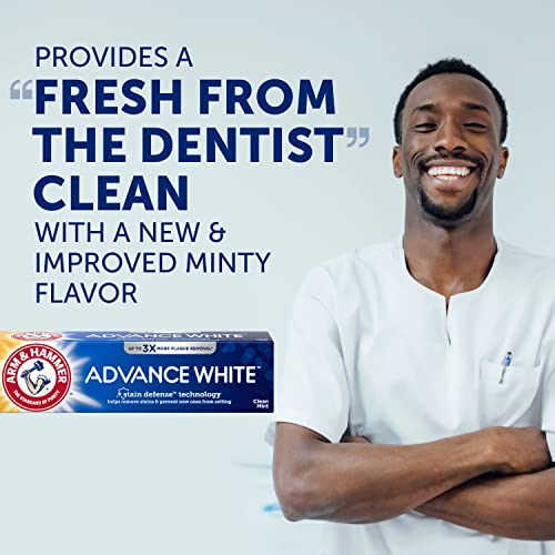 Arm & Hammer Advance White Extreme Whitening Toothpaste - 6 Oz (170 g) Pack of 4