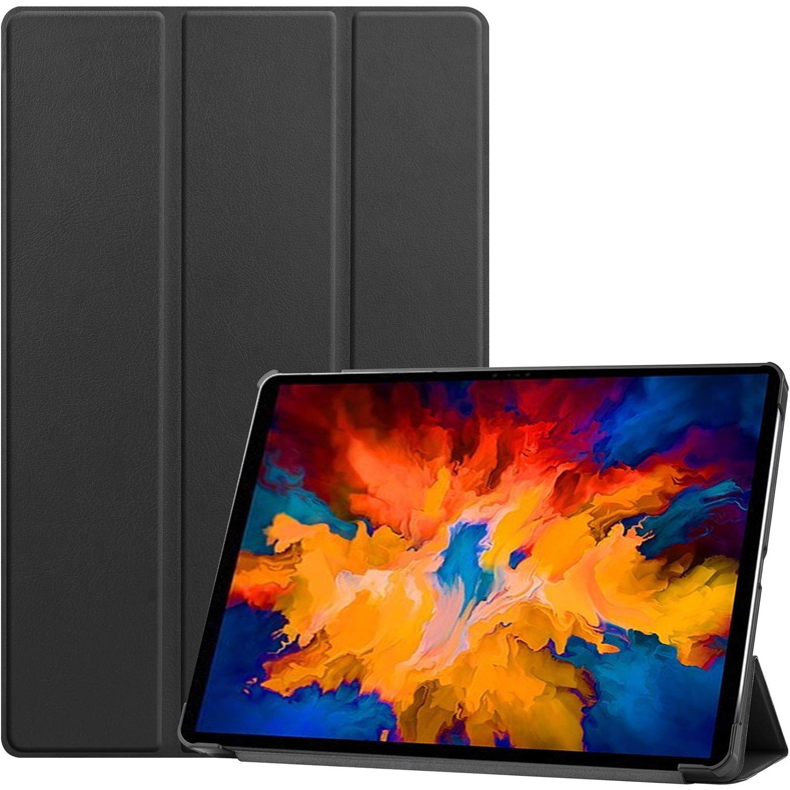 ProCase for Lenovo Tab P11 Pro Case 11.5 inch 2020 (TB-J706F / TB-J706L), Slim Lightweight Smart Cover Tri-fold Stand Folio Hard Shell Case for Lenovo Tab P11 Pro 11.5" Tablet 2020 Release –Black