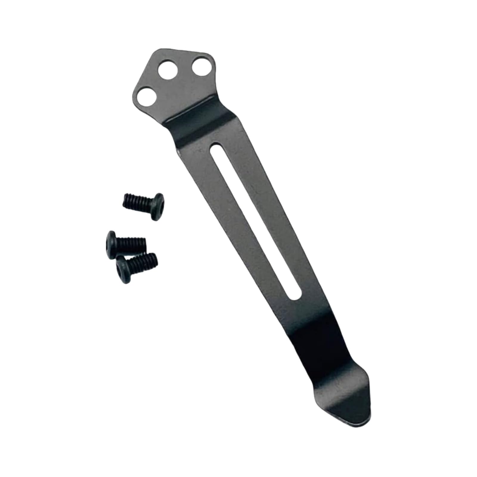 1x Black Deep Carry Pocket Knife Clip Replacement Tools Accessories + 3 Pocket Knife Screws Portable for Benchmade 535