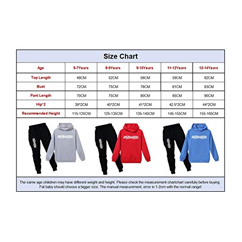 amropi Boy's Tracksuit Pullover Hoodie Jogging Pants Set 2 Pieces Sweatsuit (Yellow,8-9Years)