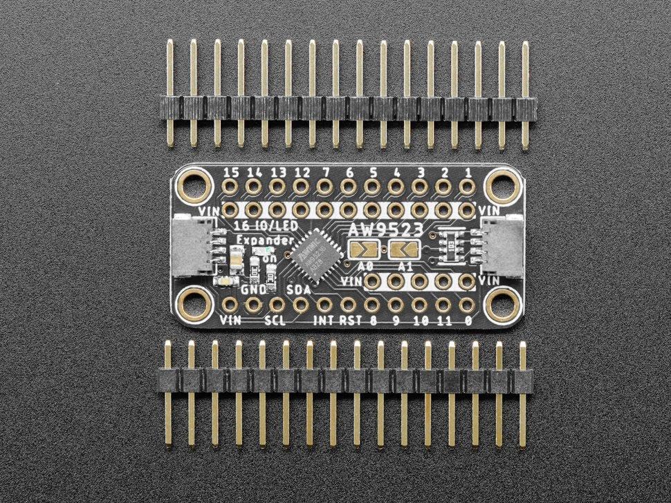 AW9523 GPIO Expander and LED Driver Breakout - Stemma QT/Qwiic Adafruit 4886