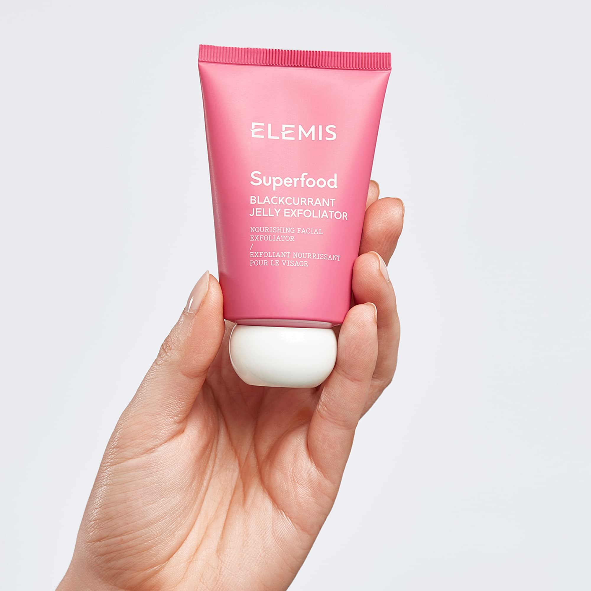 ELEMIS Superfood Blackcurrant Jelly Exfoliator; Gentle Anti-Oxidant Rich Face Scrub, 1.6 Fl Oz