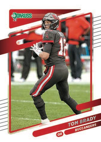 2021 Donruss Football Hanger Box - 50 NFL Cards Per Pack with 4 Rated Rookies and 4 Parallels