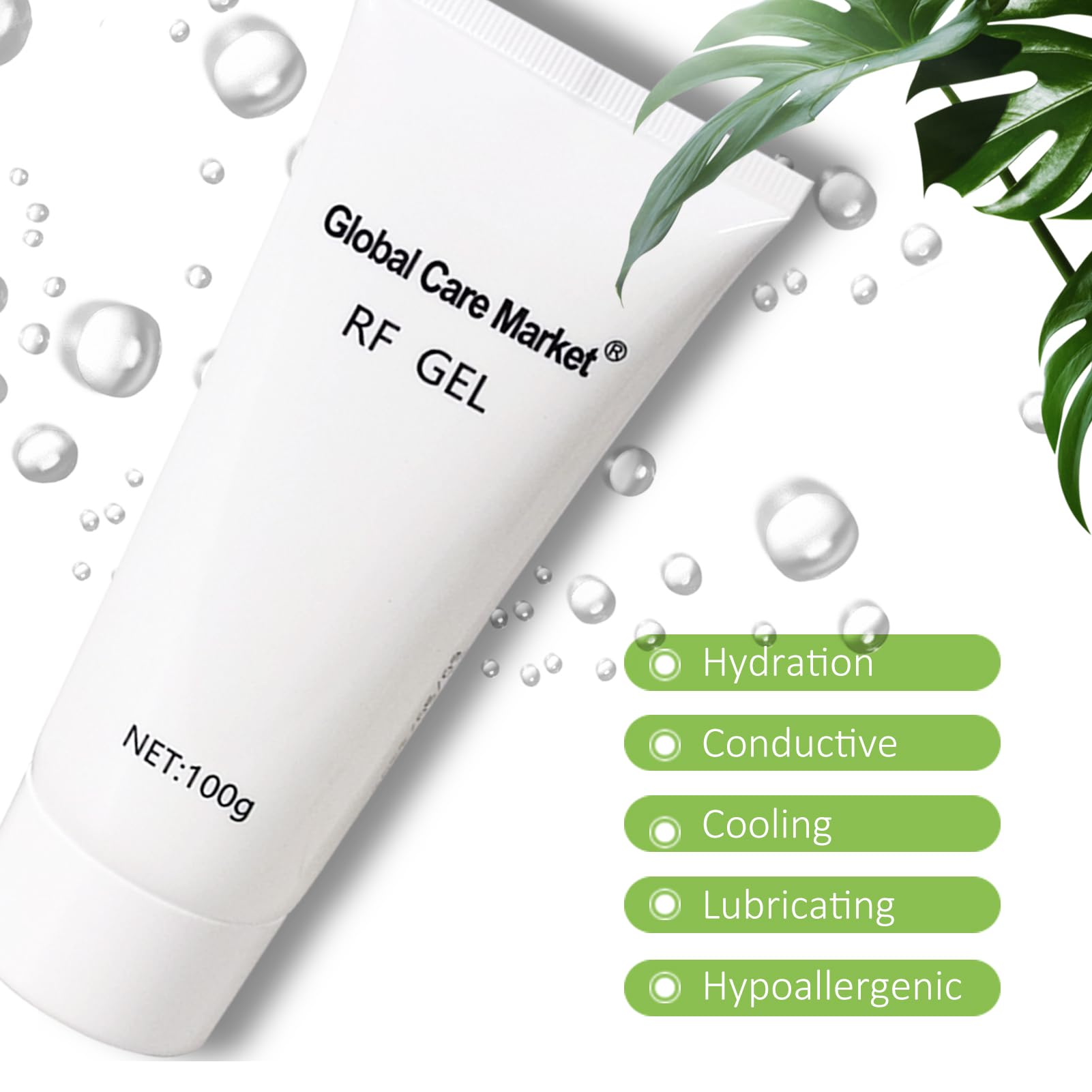 RF Gel (2 Pack) – Skin Cooling and Conducting Gel for Use with RF Face Lifting and Skin Tightening Beauty Devices