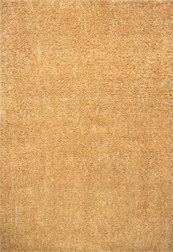 nuLOOM Belleza Shag Area Rug, 8' 10" x 12', Yellow