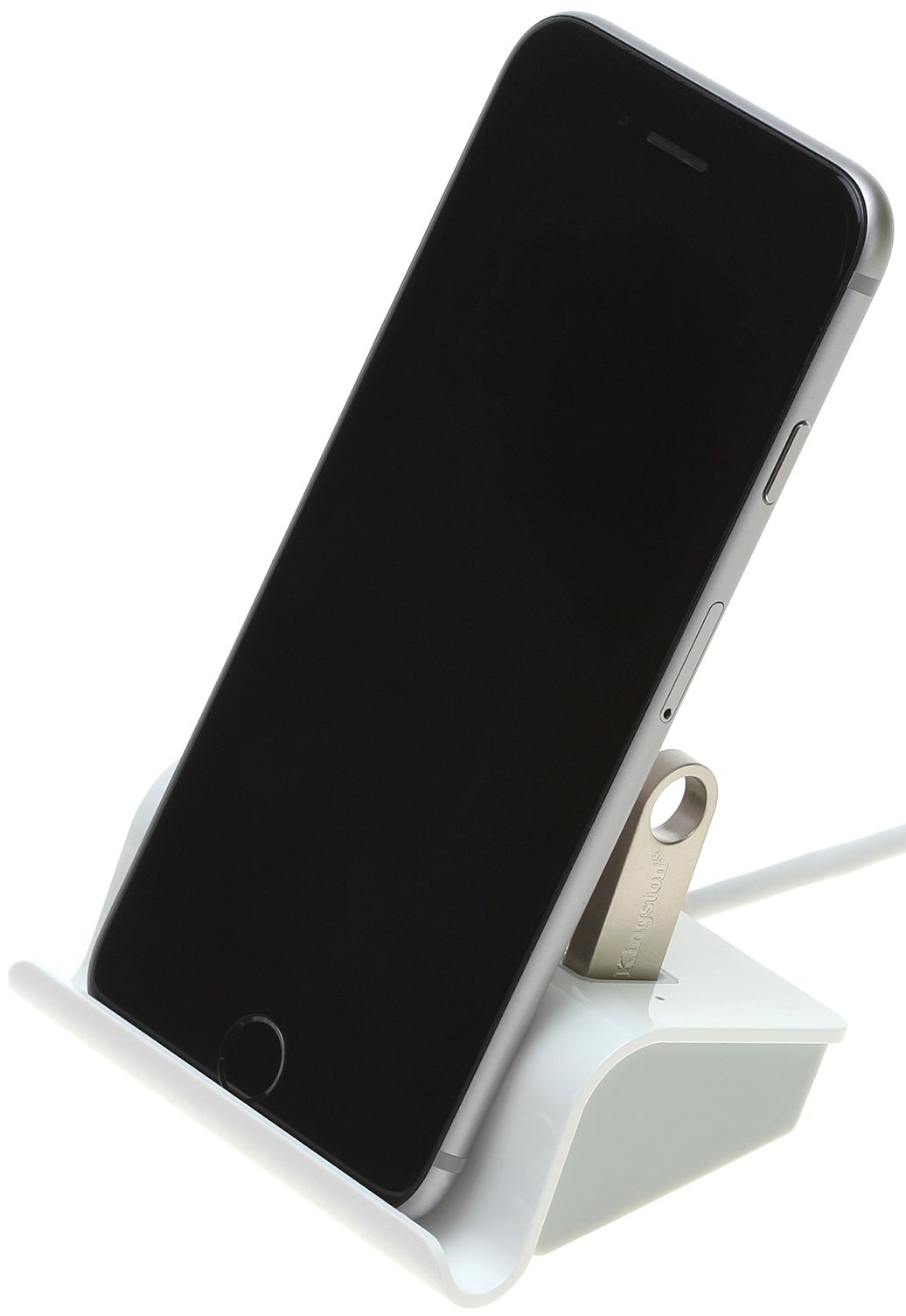 Artix M-325 USB 3.0 4-Port Portable Hub (NOT A Charger) with 2-Foot USB 3.0 Cable - 4-Port Hub with Stand (Silver)
