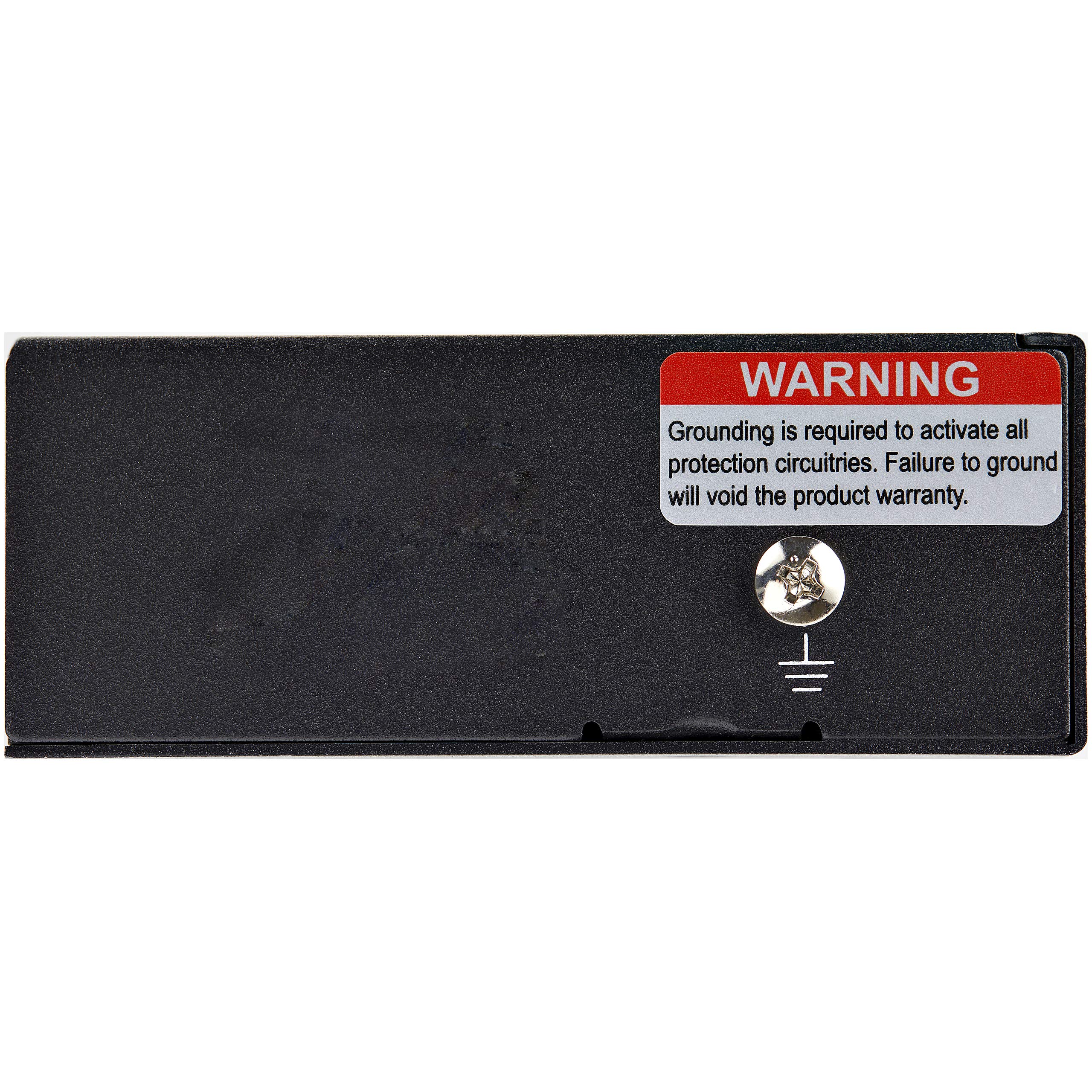 StarTech.com Industrial Gigabit PoE Injector - High Speed/High Power 90W - 802.3bt PoE++ 52V-56VDC DIN Rail UPoE/Ultra Power Over Ethernet Injector Adapter -40C to +75C Rugged, TAA (POEINJ1G90W)